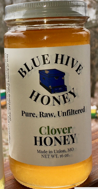 BLUE HIVE HONEY - CLOVER HONEY 16oz – Smoke Ring BBQ Supply & Gifts